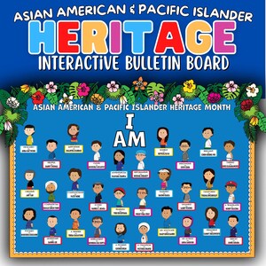 Asian American & Pacific Islander Month | Bulletin Board | Social ...