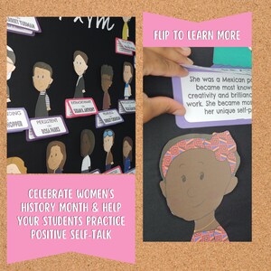 Women's History Month Bulletin Board - SEL - Interactive - Etsy