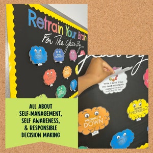Social & Emotional Learning | Back to School Bulletin Board | Retrain ...