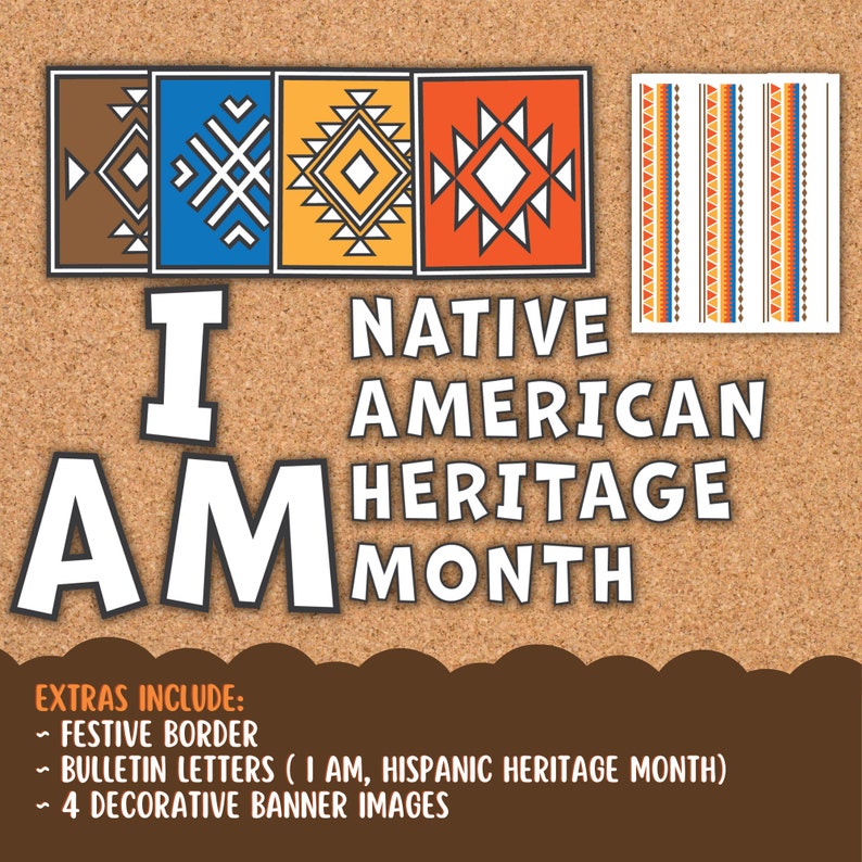 Native American Heritage Month Bulletin Board Interactive | SEL - Etsy