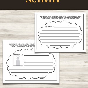 We Have A Dream Bulletin Board Activity - Black History Month - Etsy