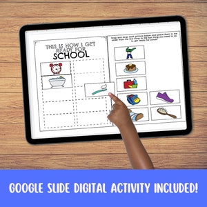 How I Get Ready for School | SEL Back to School Digital & Printable - Etsy