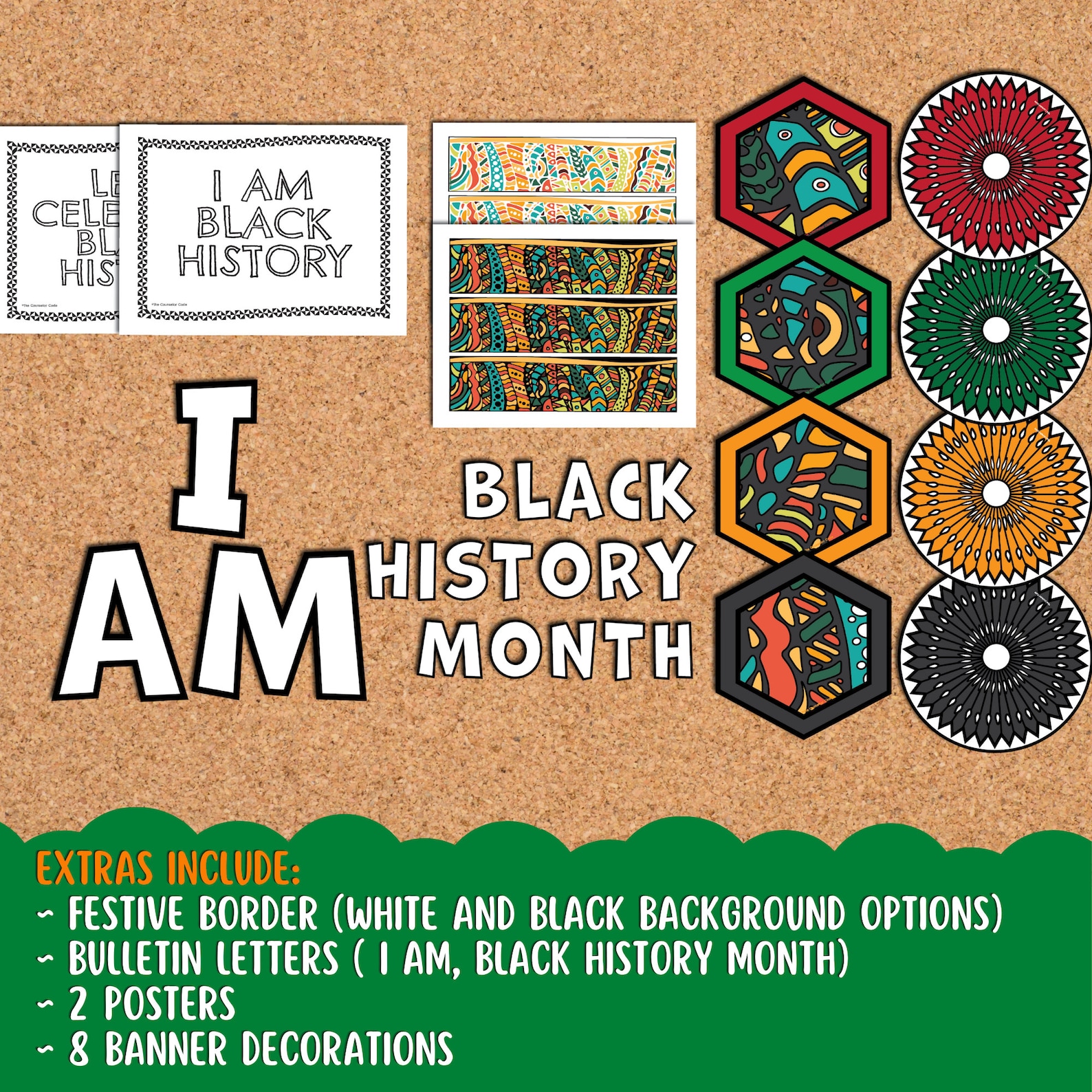Black History Month Bulletin Board SEL Interactive - Etsy