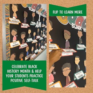 Black History Month Bulletin Board - SEL - Interactive - Etsy