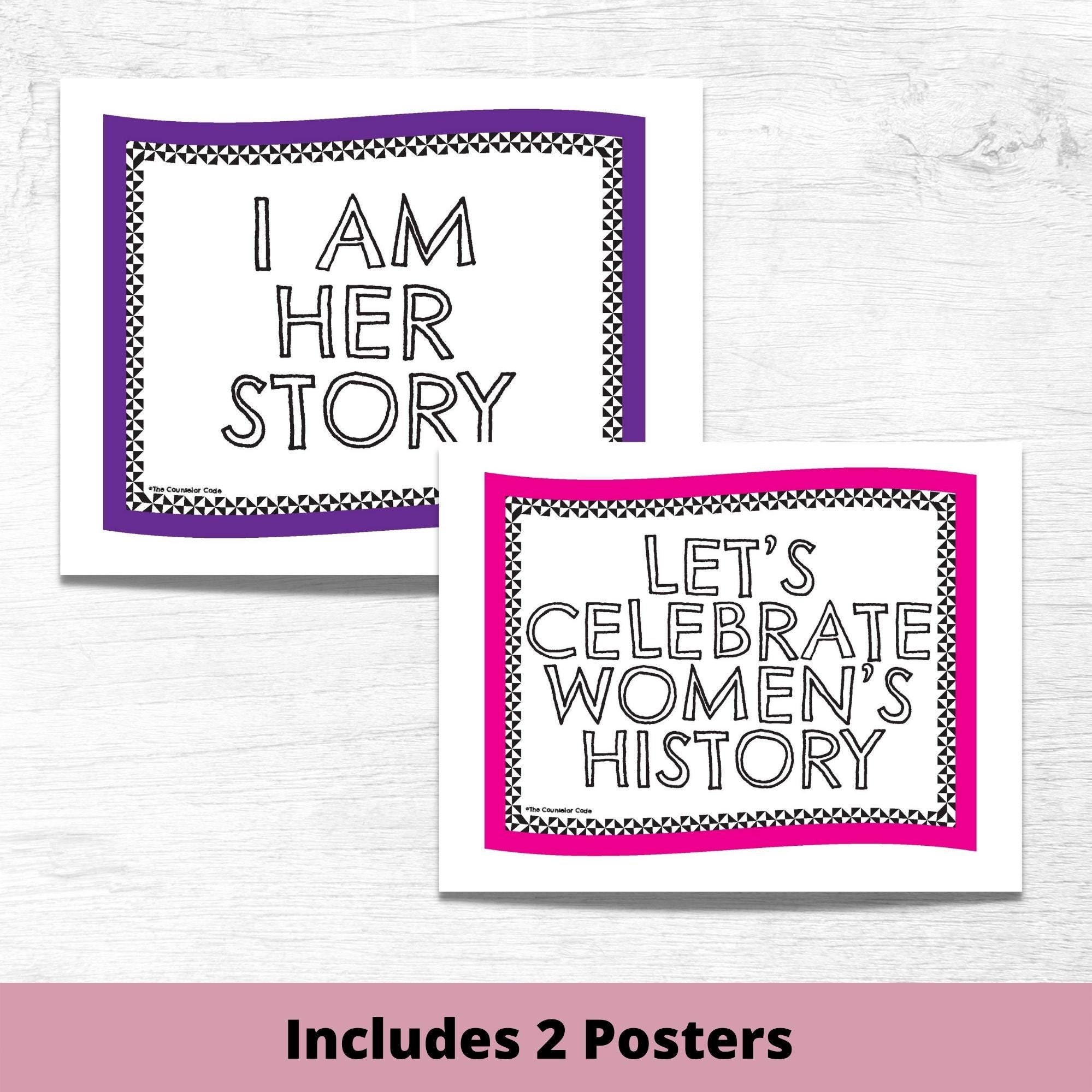 Women's History Month Bulletin Board SEL Interactive - Etsy