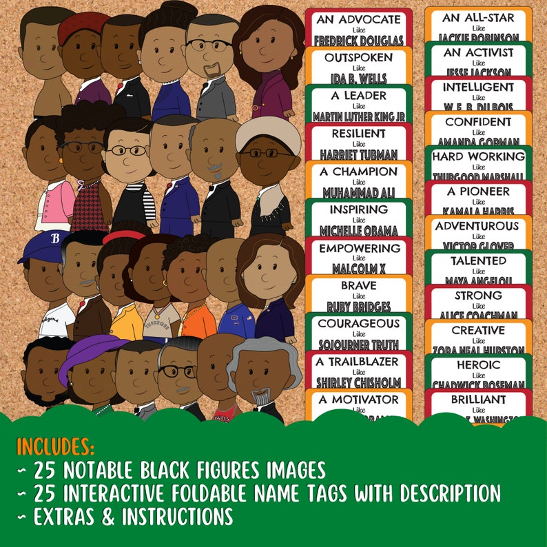 Black History Month Bulletin Board SEL Interactive - Etsy