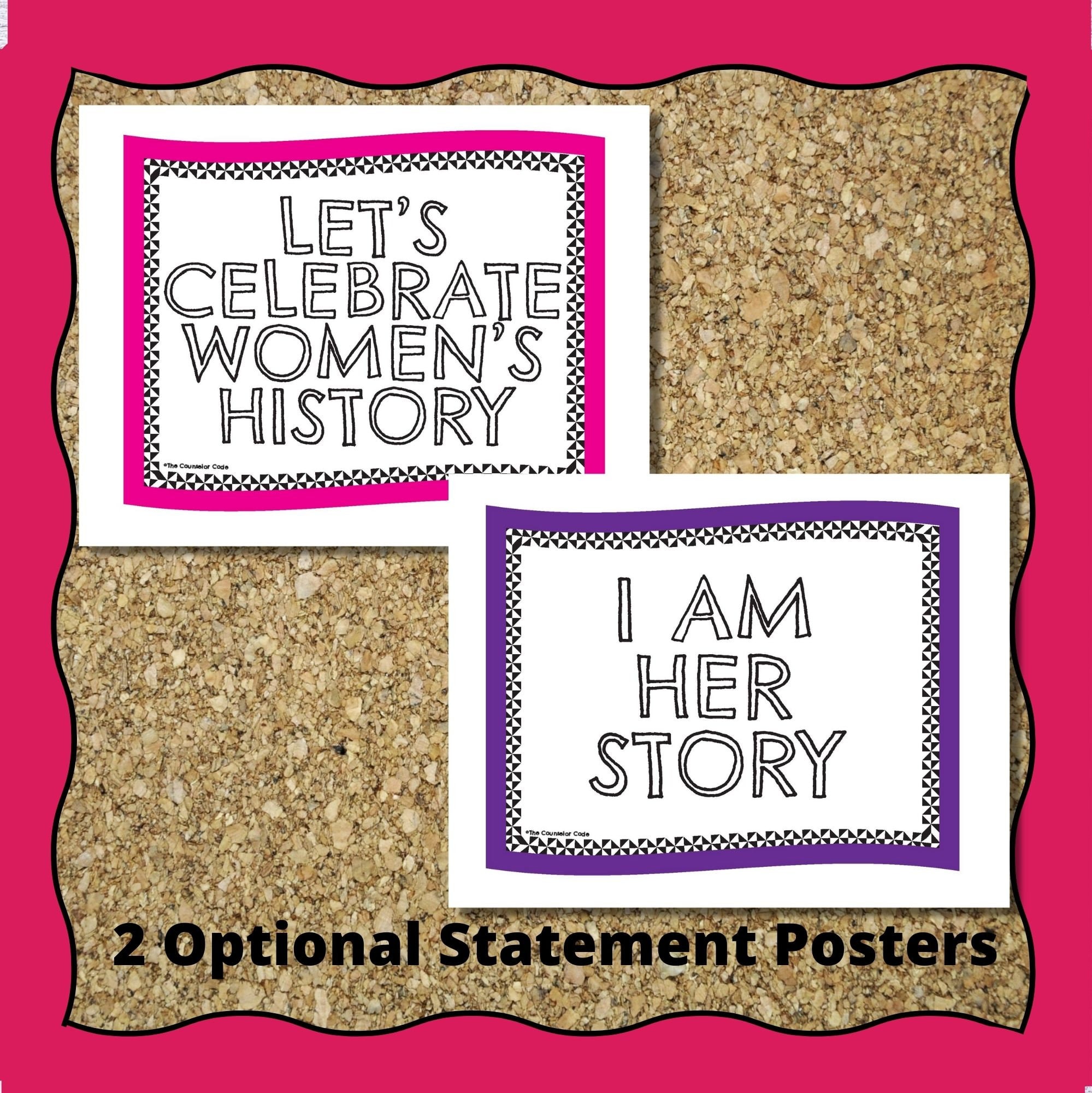 Women's History Month Poster Bulletin Board - Etsy