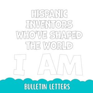 Hispanic Heritage Month Bulletin Board | Inventors Who've Shaped the ...