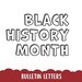 Black History Month Bulletin Board - Interactive Posters - Etsy