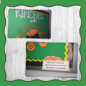 St. Patrick's Day | March Kindness Bulletin Board - Etsy