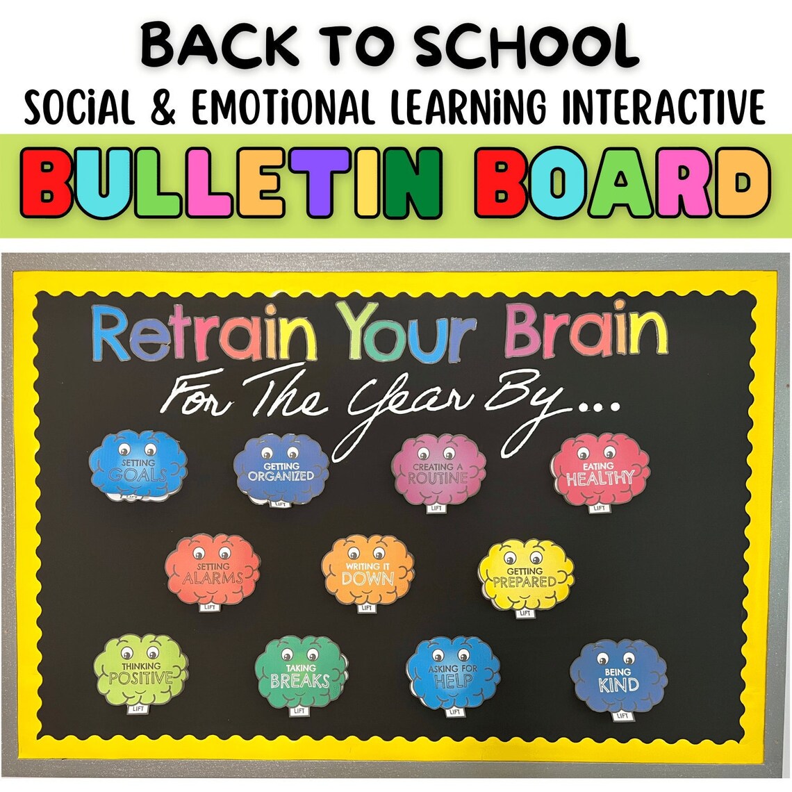 Social & Emotional Learning Back to School Bulletin Board - Etsy