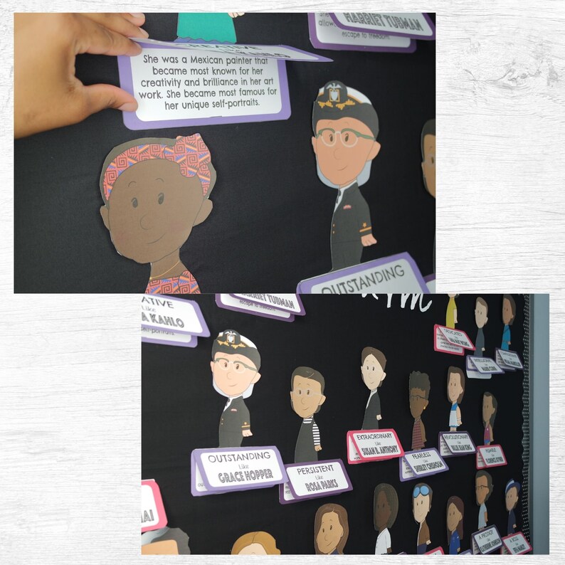Women's History Month Bulletin Board SEL Interactive - Etsy