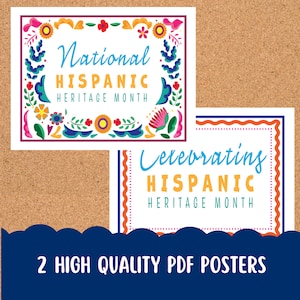 Hispanic Heritage Month Bulletin Board Interactive | Social & Emotional ...