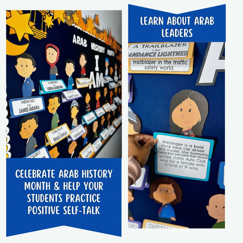 Arab History Month | Bulletin Board | Social Emotional Learning - Etsy