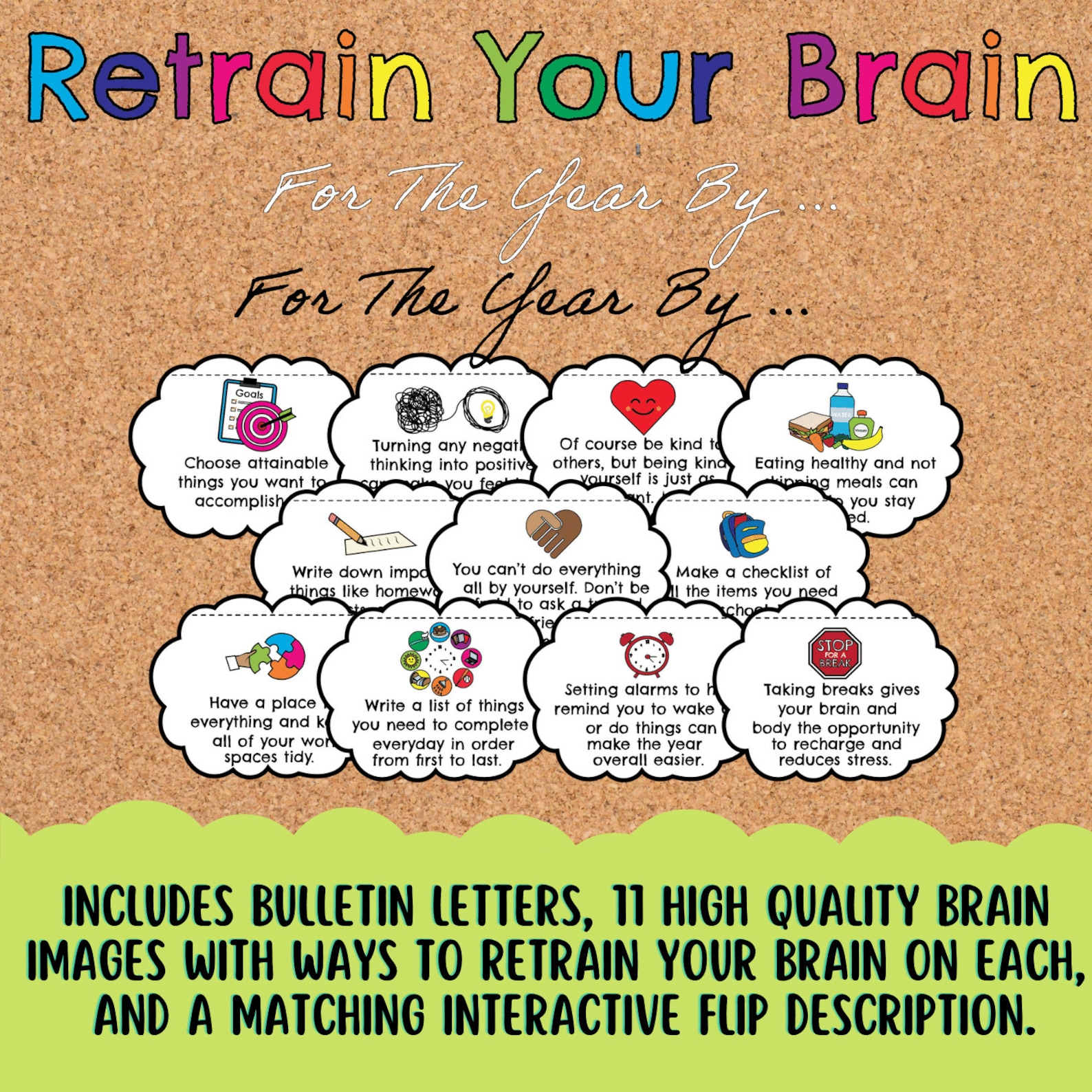 Social & Emotional Learning | Back to School Bulletin Board | Retrain ...