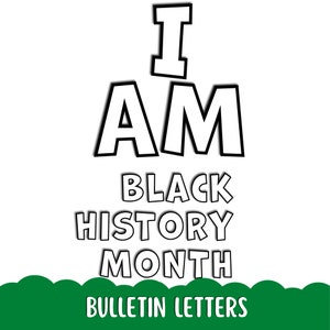 Black History Month Bulletin Board - SEL - Interactive - Etsy