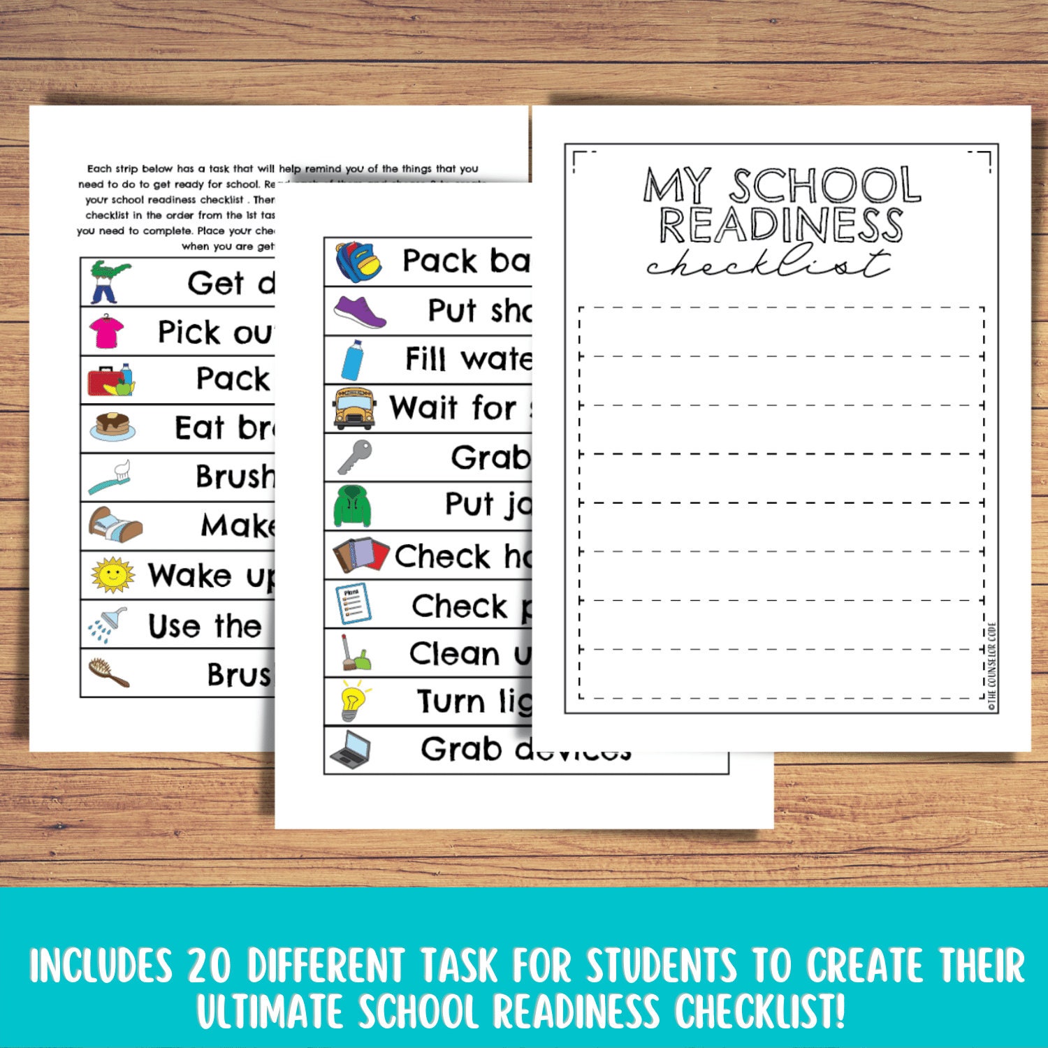 School Readiness Checklist Back to School Social Emotional - Etsy