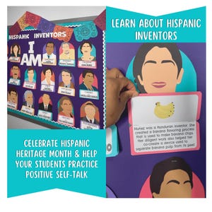 Hispanic Heritage Month Bulletin Board | Inventors Who've Shaped the ...