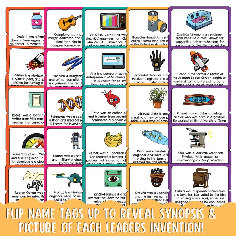 Hispanic Heritage Month Bulletin Board I Am Inventors Who've Shaped the ...