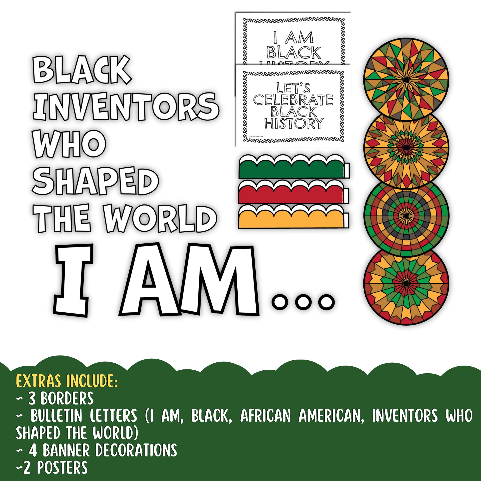Black History Month | Inventors Interactive Bulletin Board - Etsy