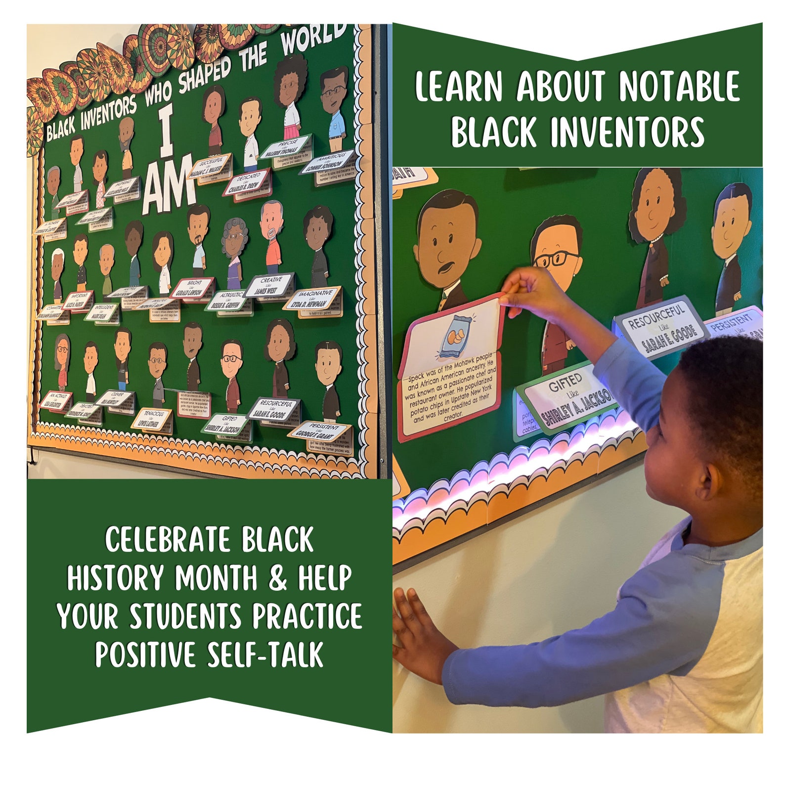 Black History Month | Inventors Interactive Bulletin Board - Etsy