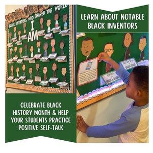Black History Month | Inventors Interactive Bulletin Board - Etsy
