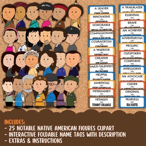 Native American Heritage Month Bulletin Board Interactive | SEL - Etsy