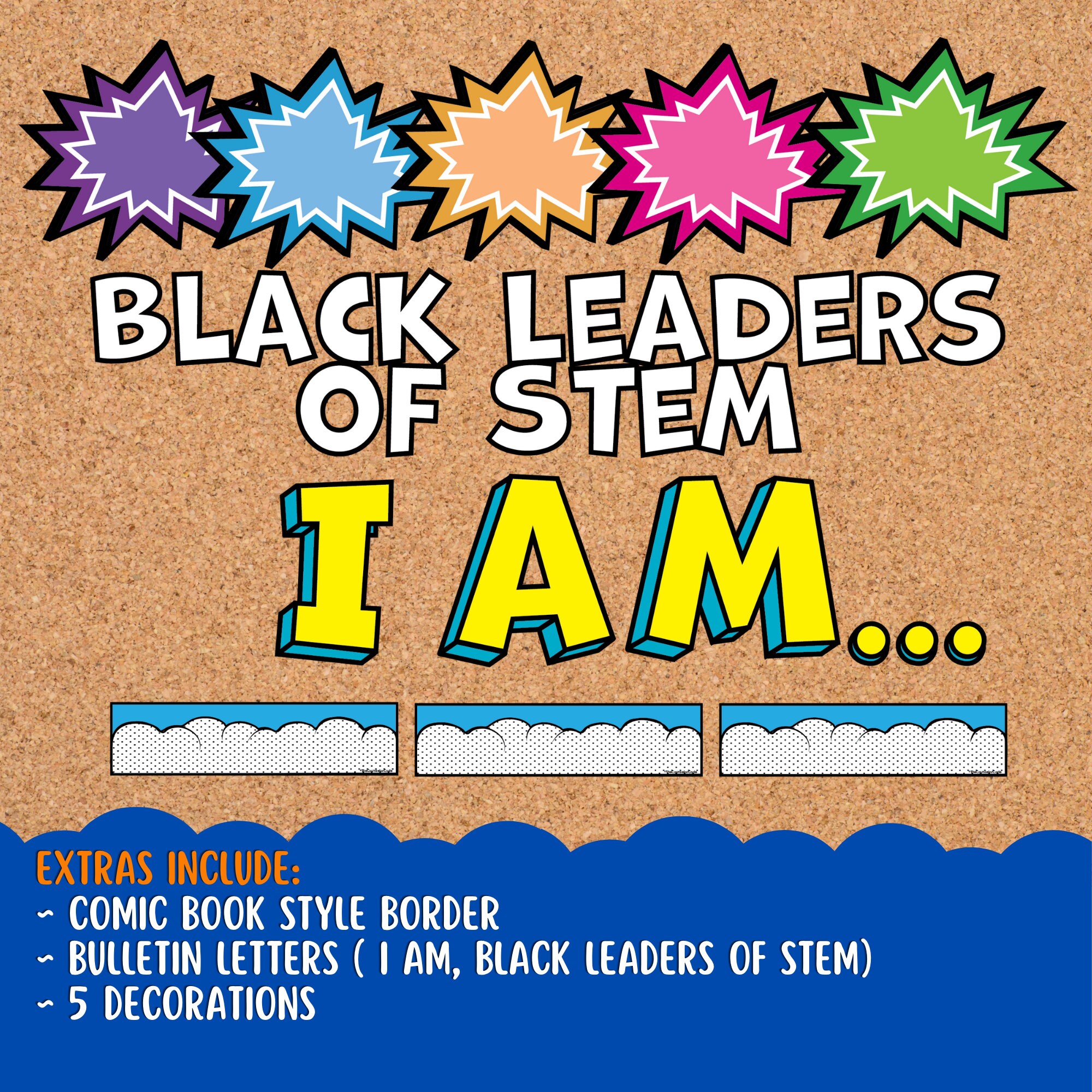 Black History Month - Black Leaders of STEM Bulletin Board - Etsy