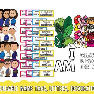 History & Heritage Months Bulletin Board Bundle | SEL - Etsy