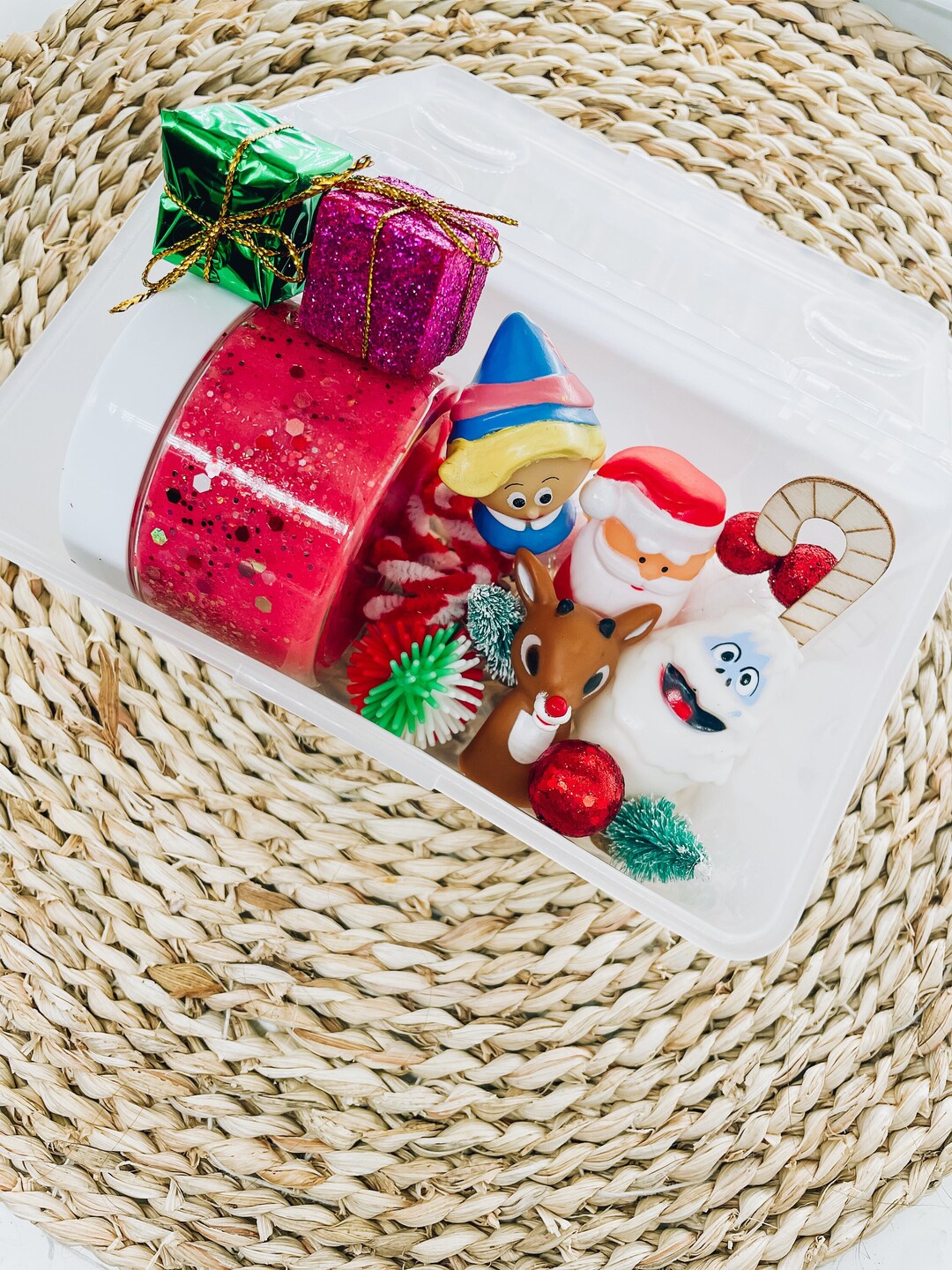 Rudolph & Friends Playdough Kit Rudolph Playdough Playdough - Etsy