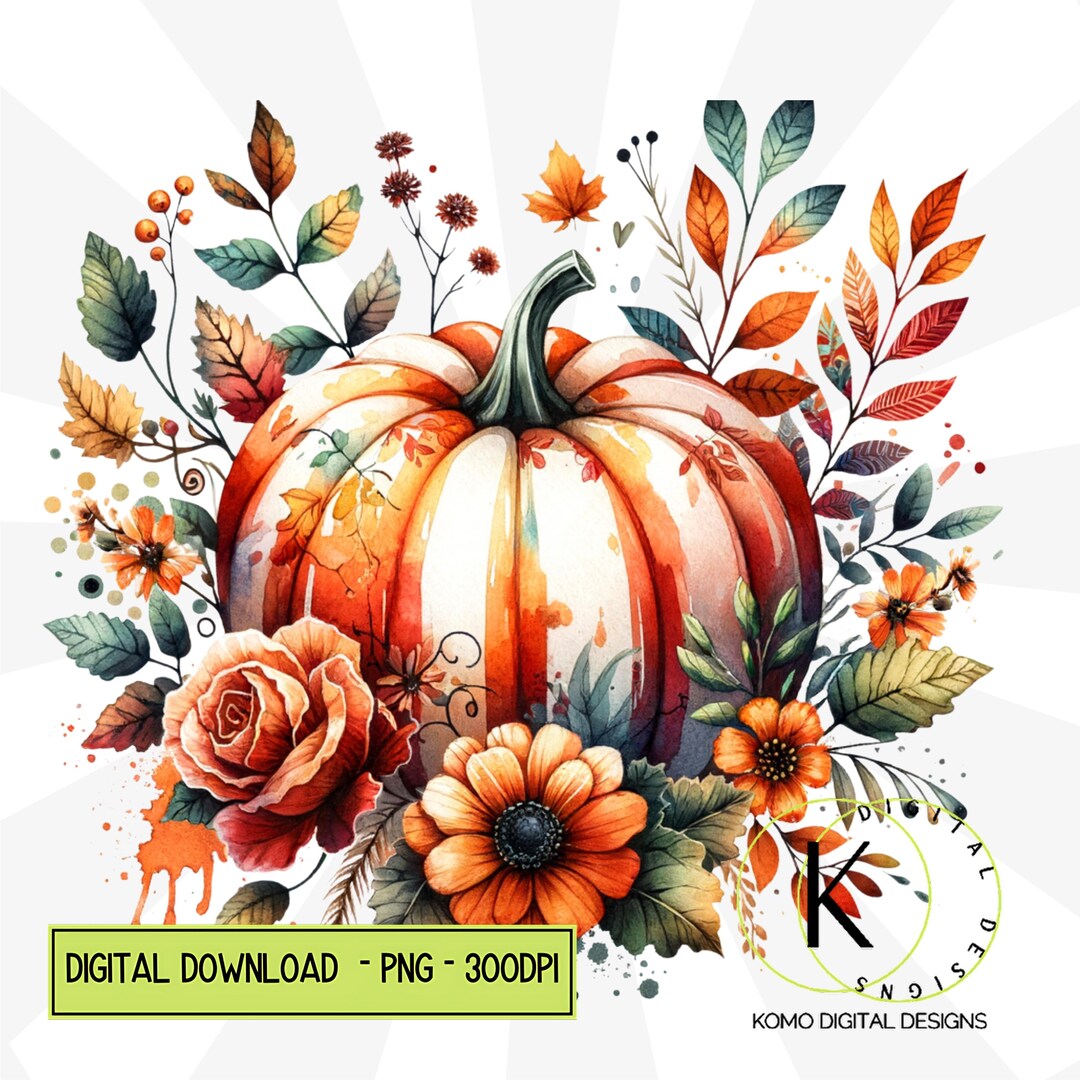 Boho Floral Fall Png, Pumpkin Season, Autumn Sublimation Shirt ...
