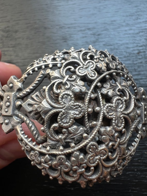 Vintage antique design silver - Gem