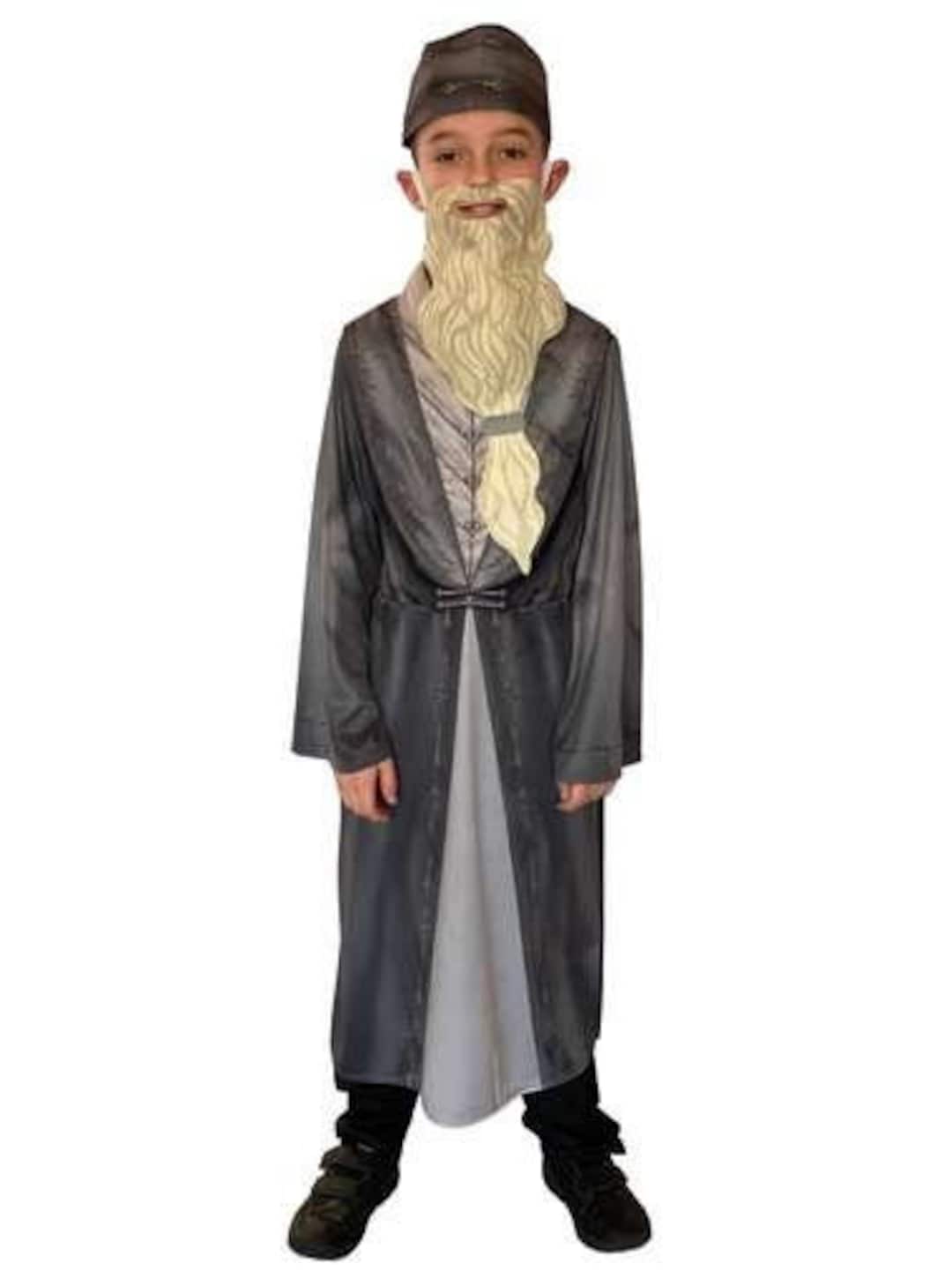 Albus Dumbledore Kids Fancy Dress Costume With Personalised Activity ...