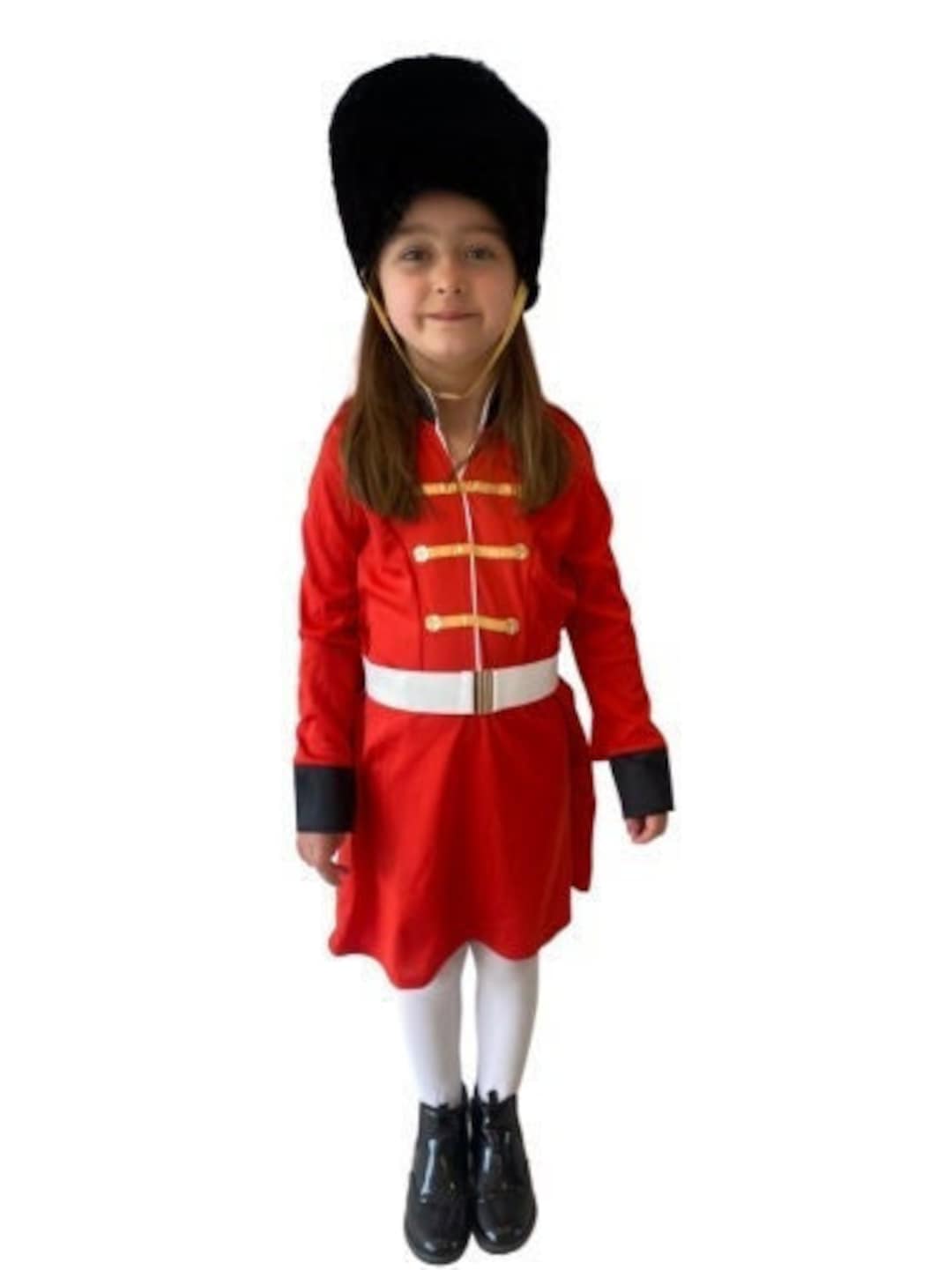 Royal Guard Children's London Fancy Dress Costume With Personalisation ...