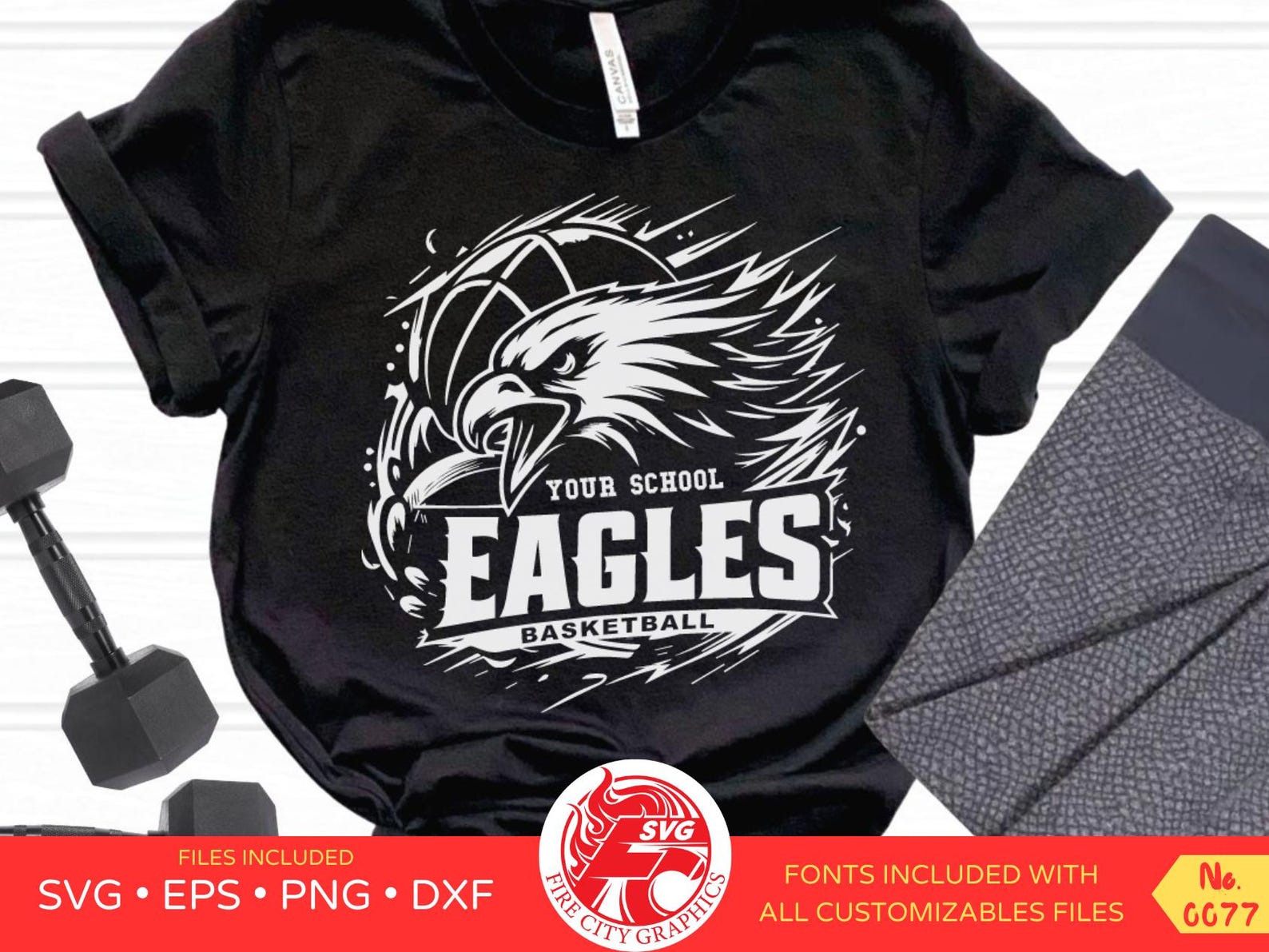 Eagles Basketball Customizable SVG, Eagles Custom Team SVG, Basketball ...