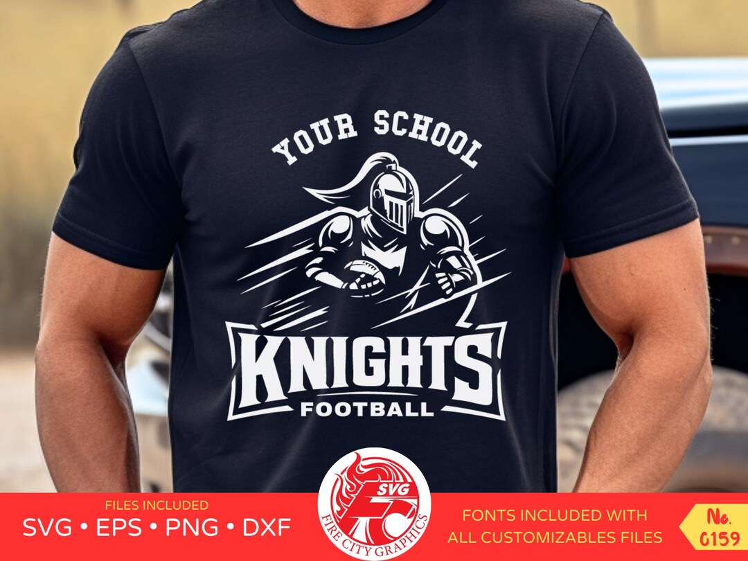 Knights Football Logo SVG, Knights Football PNG, Knights Football for ...