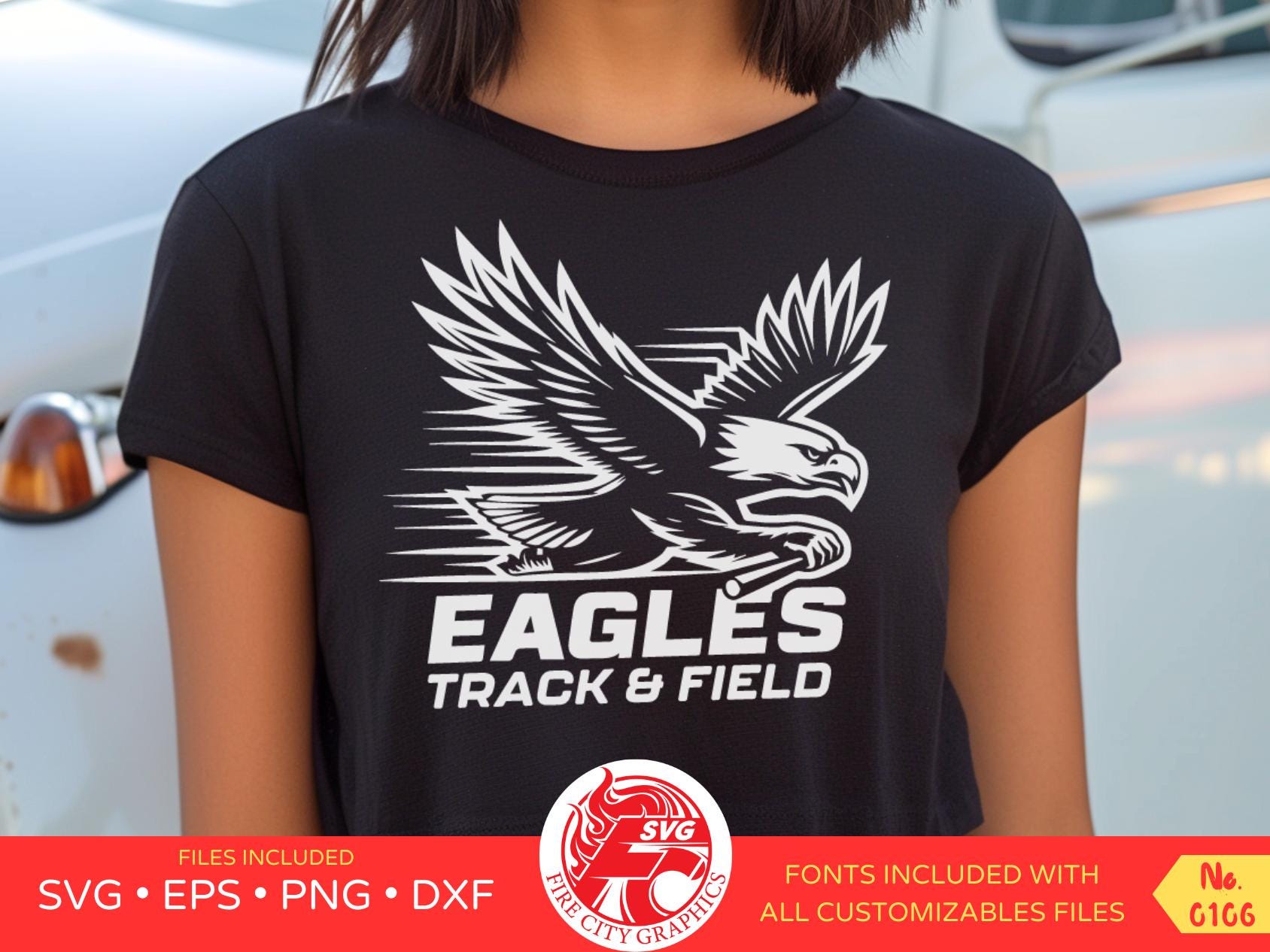 Eagles Track and Field Customizable SVG, Eagles Track and Field PNG ...