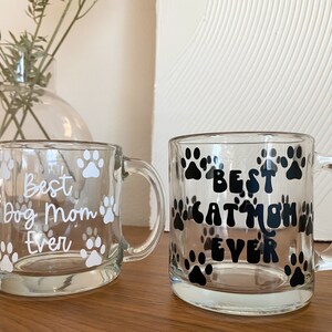 Best Dog Mom Ever Mug, Custom Dog Mom Mug, Dog Mom Cup, Dog Mom Coffee ...