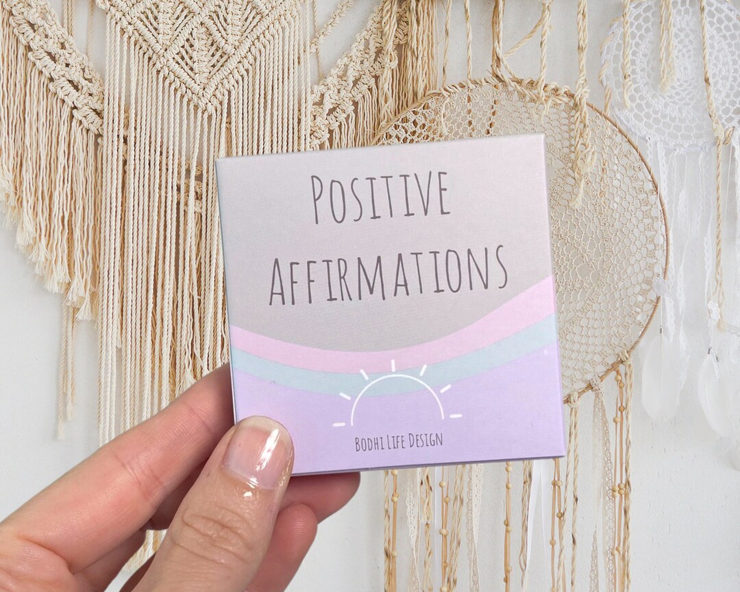 Positive Affirmation Cards, Daily Affirmation Deck, Inspirational, Gift ...