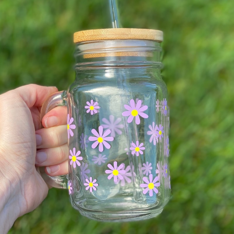 Mason Jar Cups - Etsy