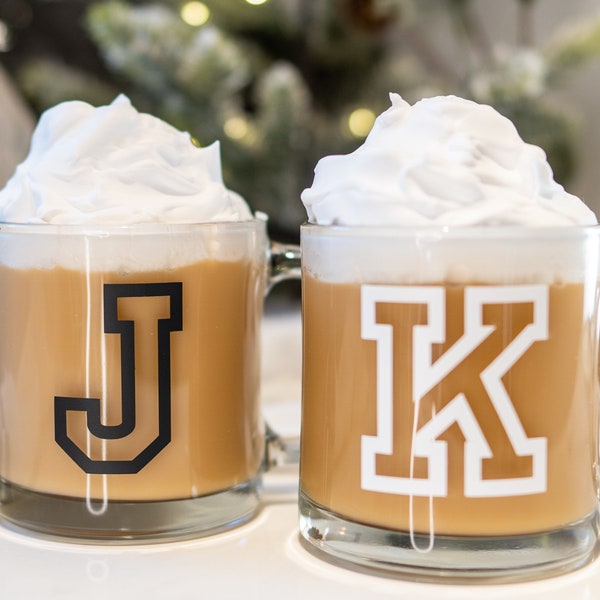 Initial Coffee Mug - Etsy