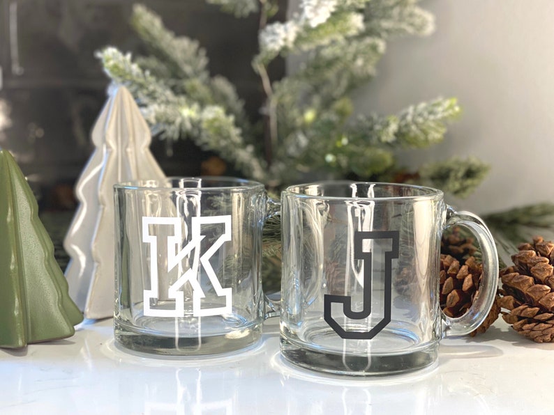Custom Coffee Mug With Initial Personalized Coffee Cup - Etsy