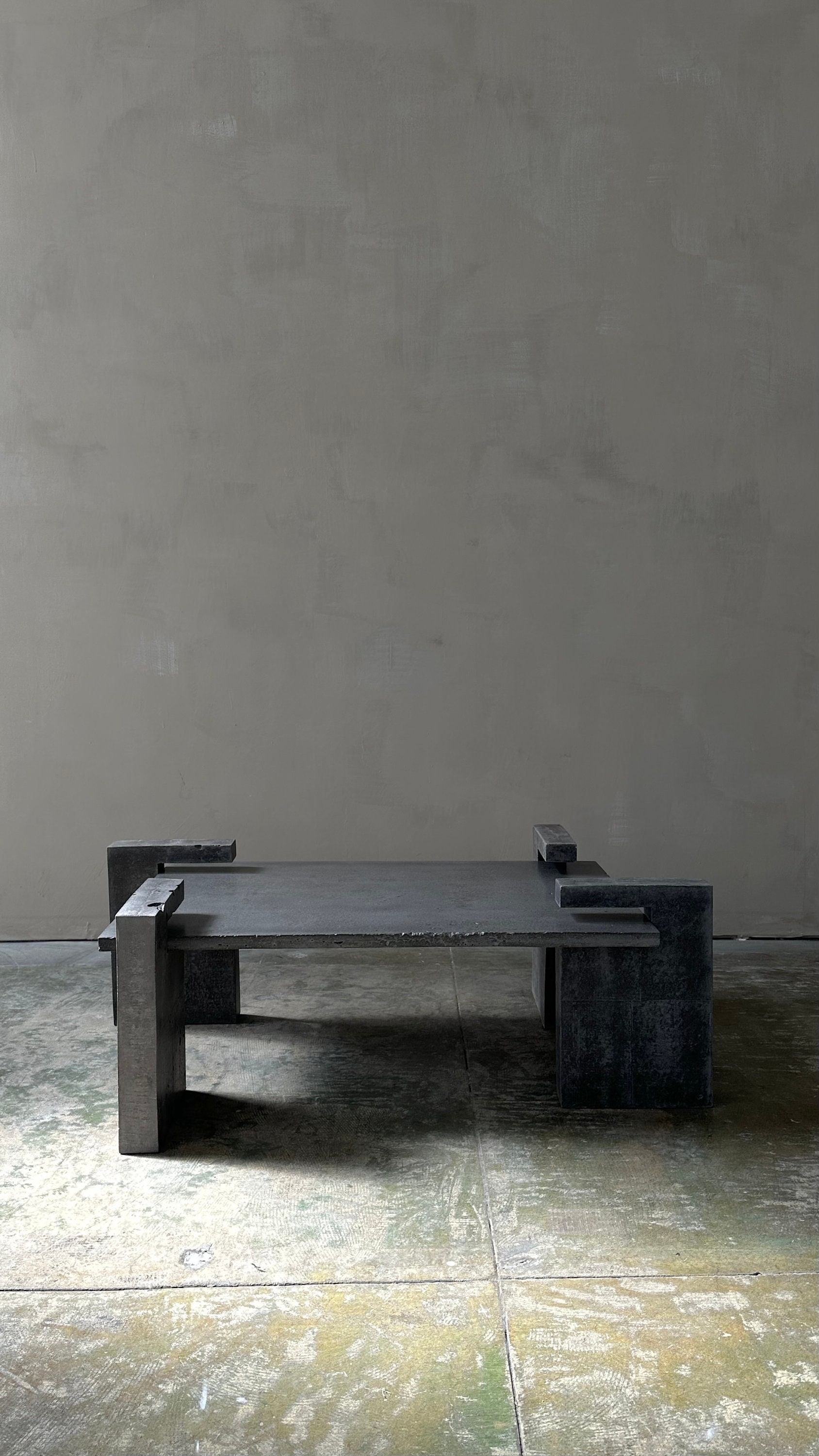 Leo Coffee Table in Lava Stone - Etsy