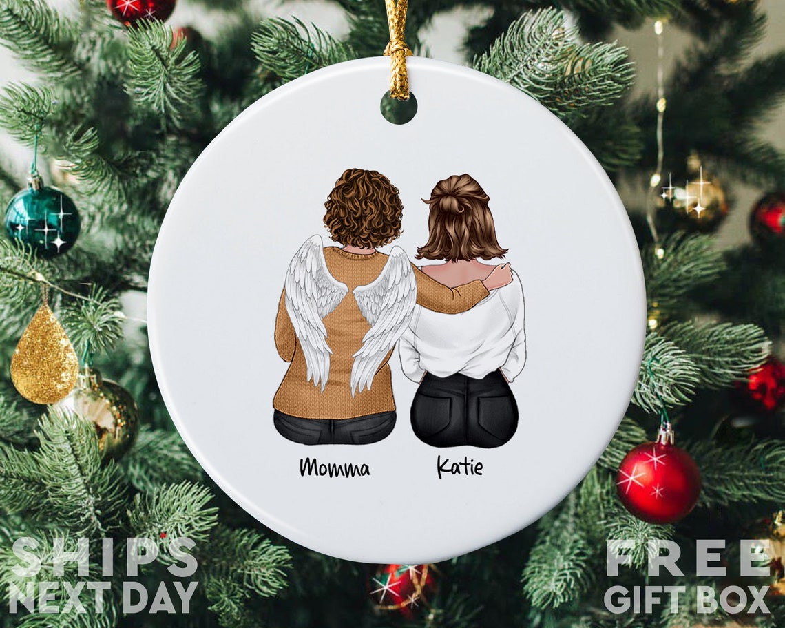Personalized Mom Memorial Ornament Loss of Mother Ornament - Etsy