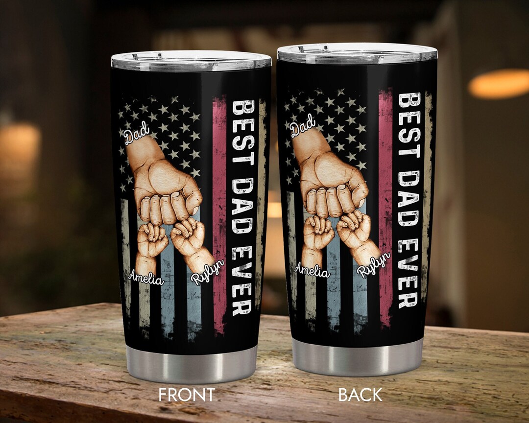 Fathers Day Tumbler, Fathers Day Gift for Dad, Dad Gift From Kids ...