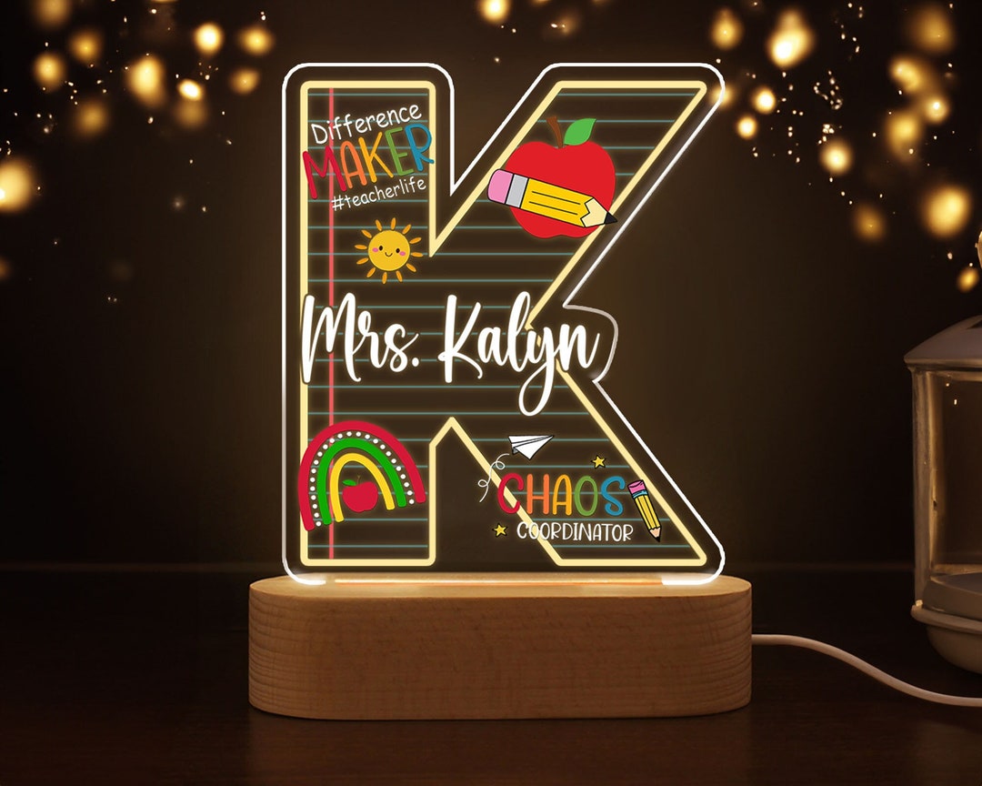 Personalized Teacher Gifts, Teacher Appreciation Gifts, Teacher Desk ...