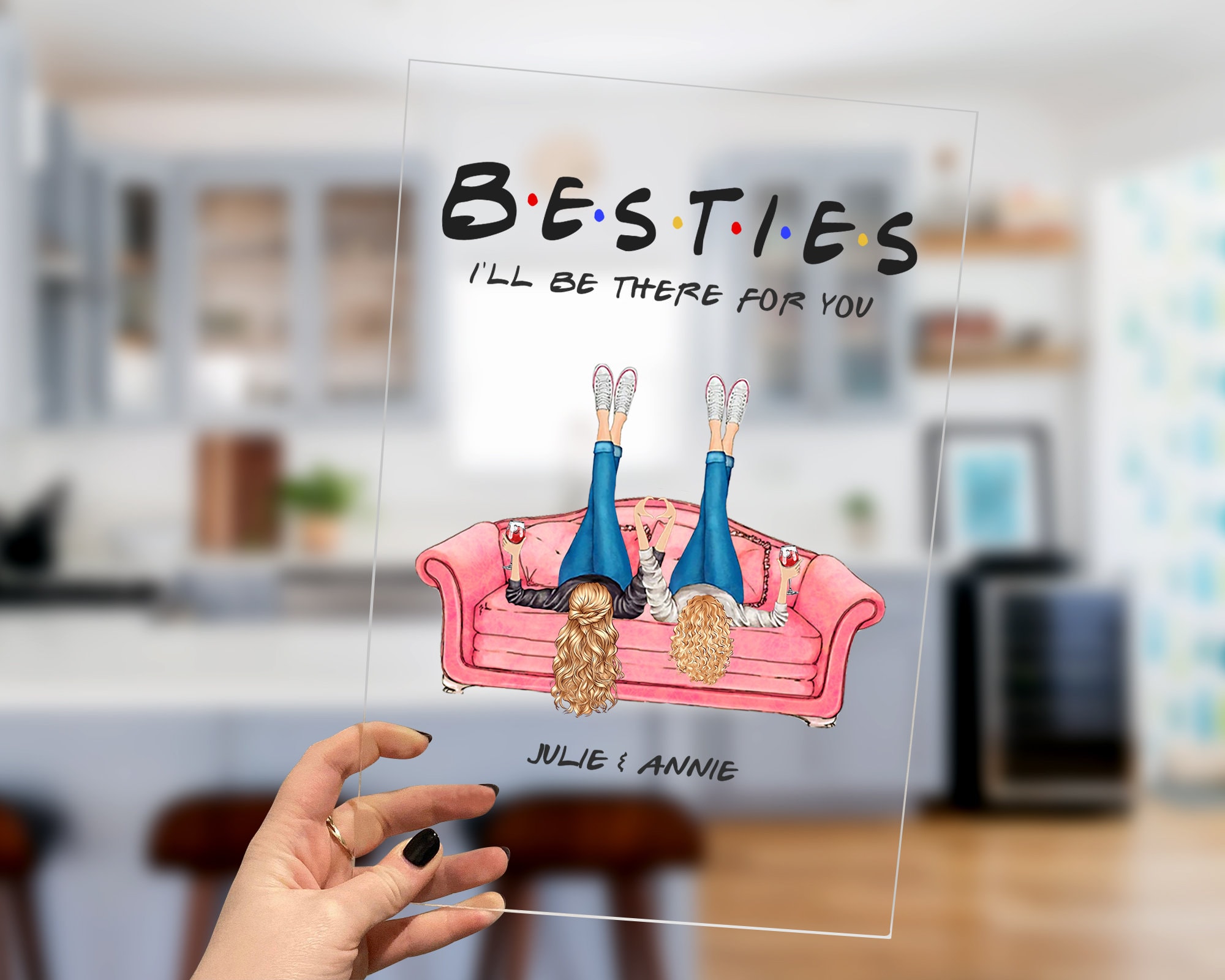 Personalized Besties Ornament Custom Best Friends Gifts Best - Etsy