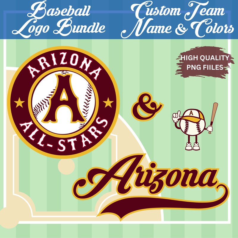 Baseball Logo Bundle - Etsy