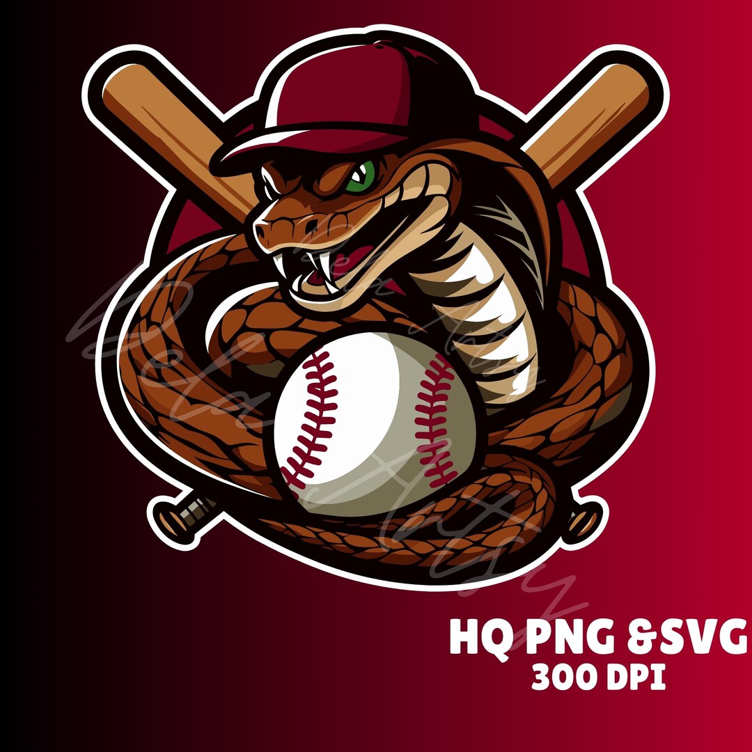 Snake Baseball Softball Logo | Poison Snakes Vipers Cobra Python Mascot ...