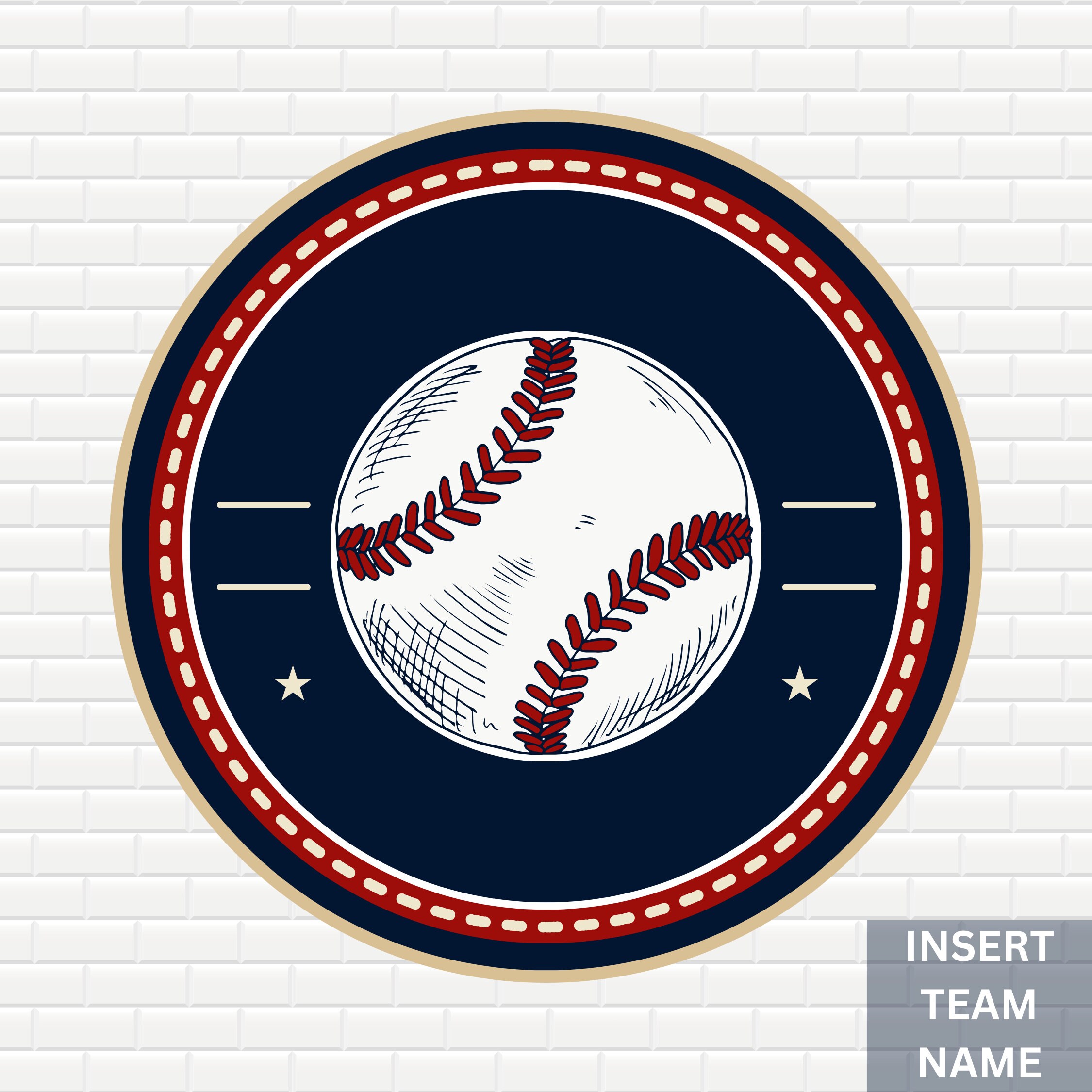 Custom Softball Logo Editable Softball League Custom Personalize Team ...